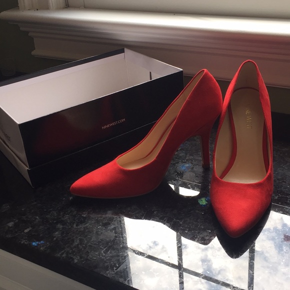 Nine West Red Heels